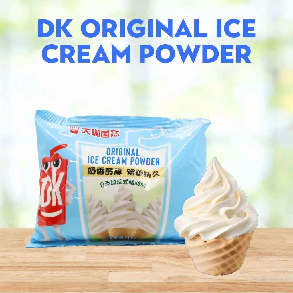 DK Original ice Cream Powder 1kg Soft Serve Ice Cream Powder | Shopee ...