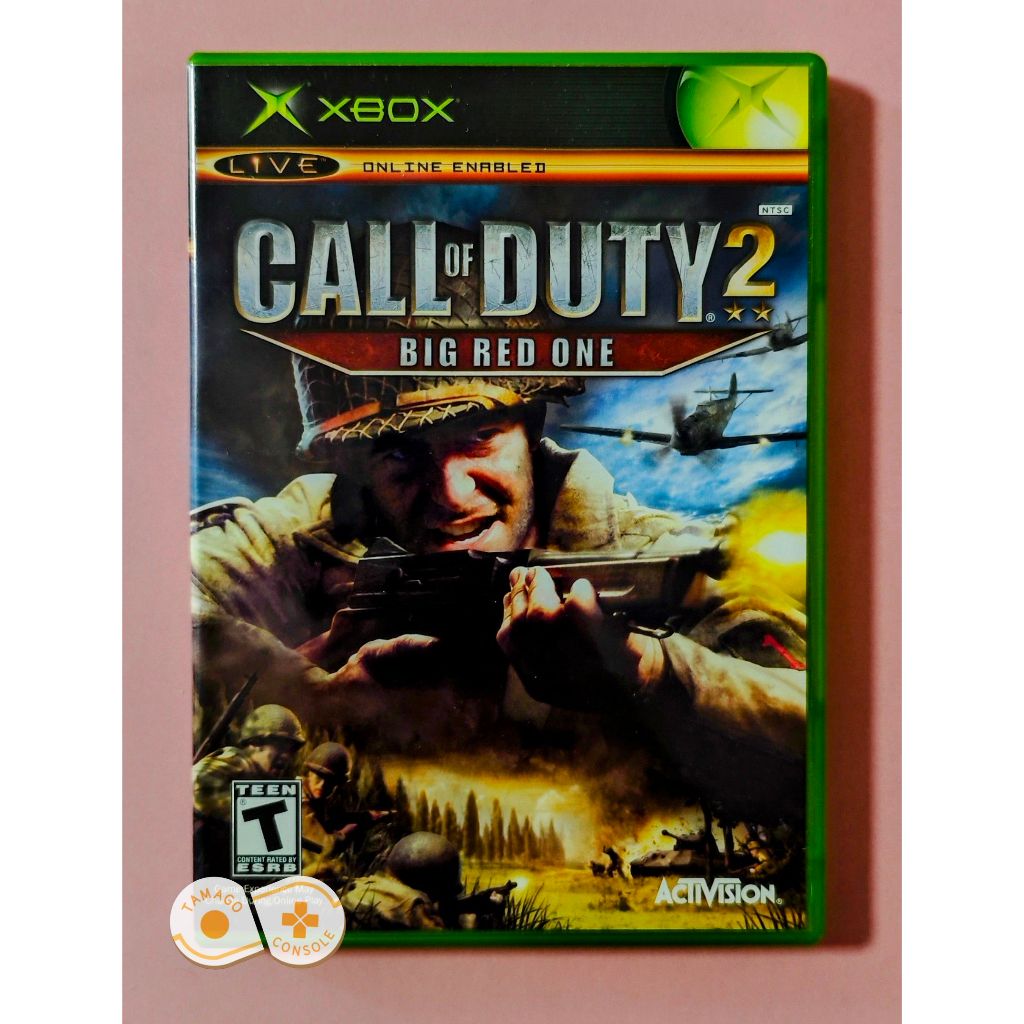Call of Duty 2 Big Red One - [OG XBOX / Original XBOX Game] [NTSC ...