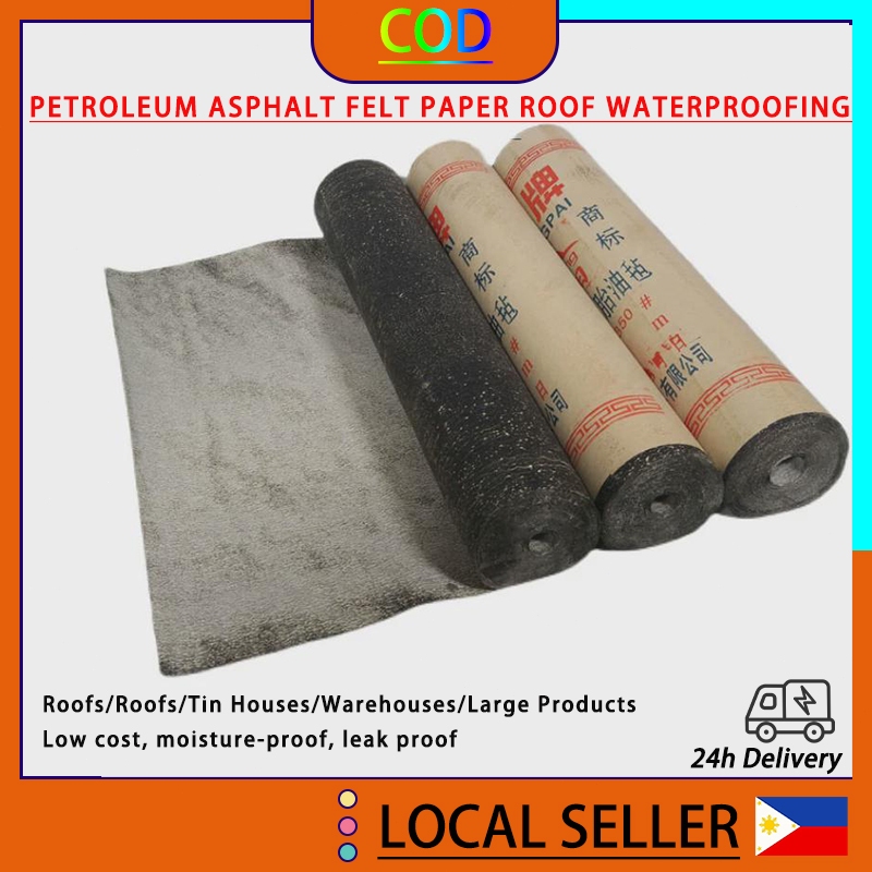 Petroleum asphalt roof waterproof and moisture-proof felt paper/roof ...