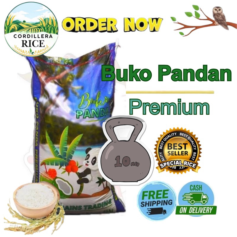 Quality Premium Rice/Bigas Buko Panda RC-160 Scented 10KG and 5KG ...