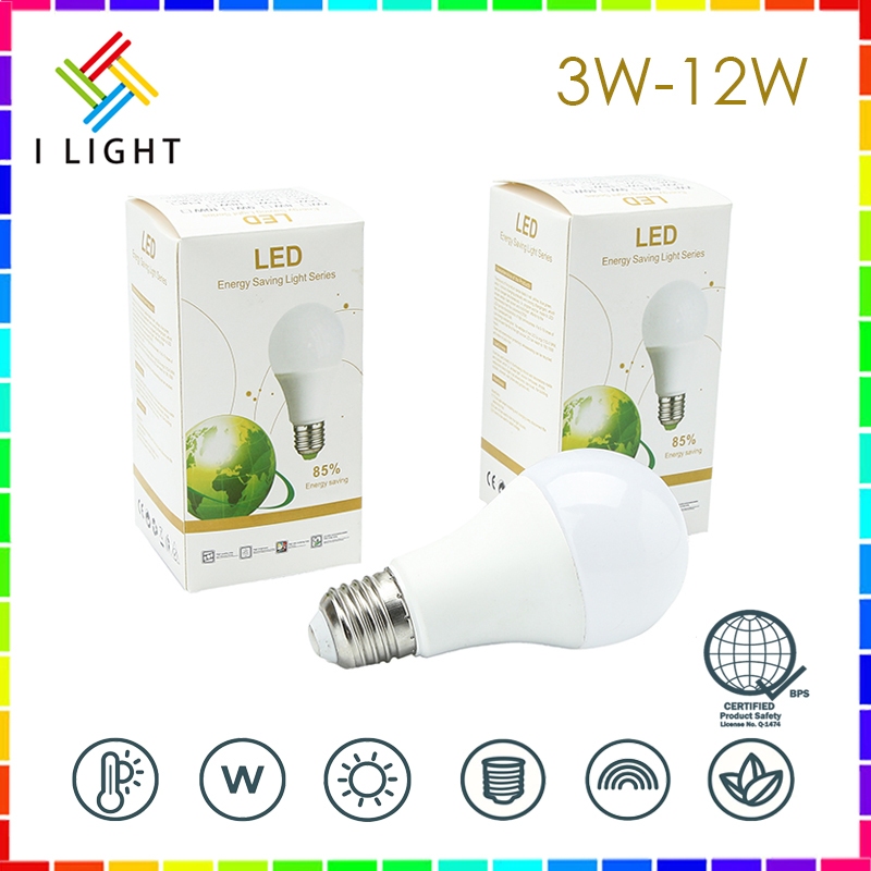 （Fast&COD）E27 LED Light Bulb 220V Lamp Bulb White/Warm White Daylight ...