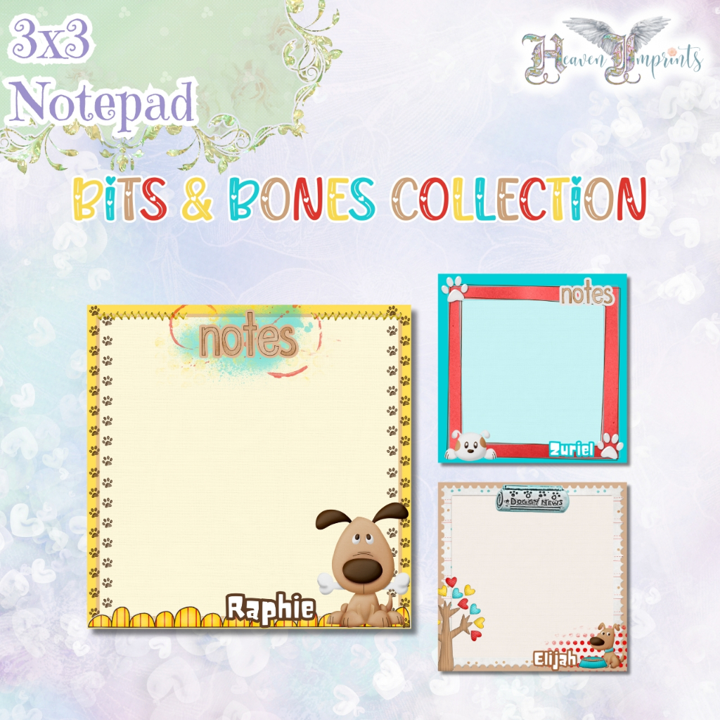 3x3 Notepad | Personalized Tear-Off Memo Pad / Sticky Notepad - Bits ...