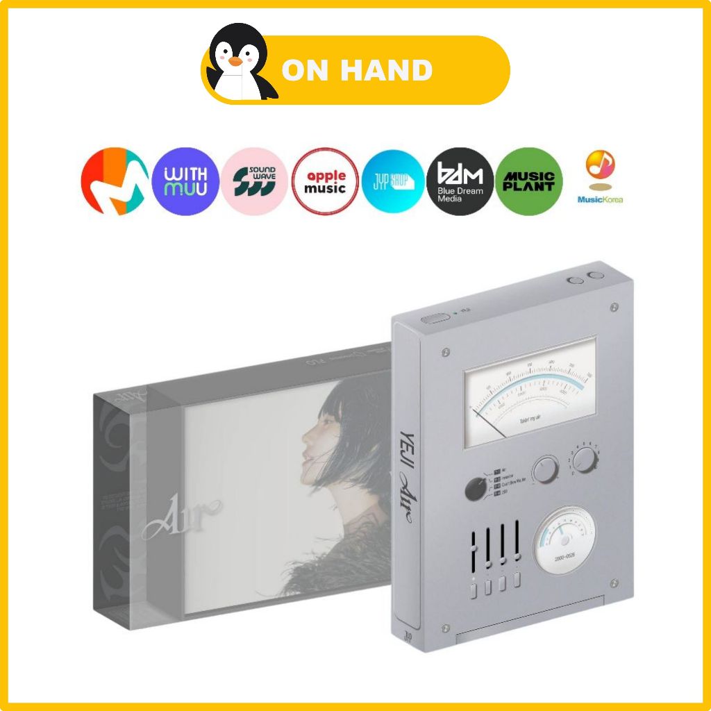 YEJI Solo Album Air [MYSTER BOX / OXYGEN] w/ POB | Shopee Philippines