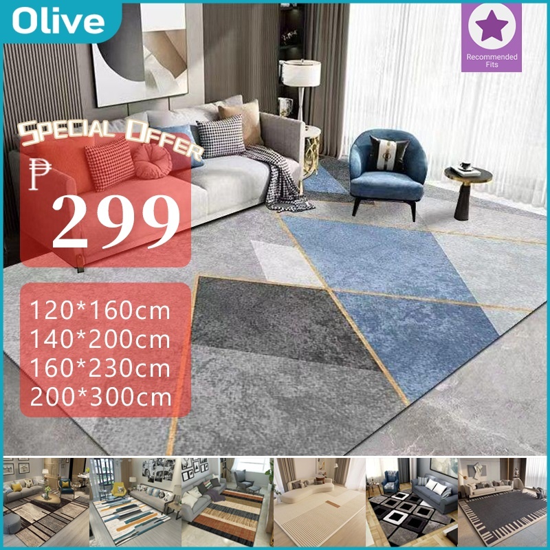 200cmX300cm Living Room Carpet Large Home Decor Carpet Rug Modern ...
