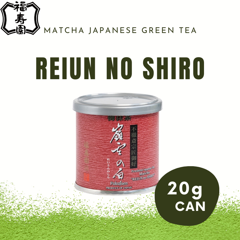 FUKUJUEN Matcha Reiun no Shiro Powder 20g Can | Shopee Philippines
