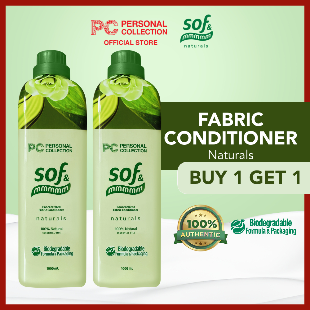 sof & mmmmmm Naturals Fabcon 1000ml | Personal Collection | Buy 1 Get 1 ...