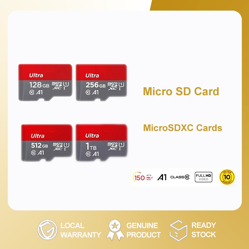 Memory Card Micro SD Card 128GB 256GB 512GB 1TB 100% Original | Ultra ...