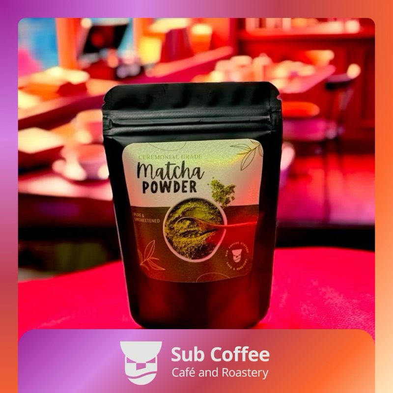 SUB COFFEE Japan Matcha Powder Ceremonial Grade Green Tea | Shopee ...