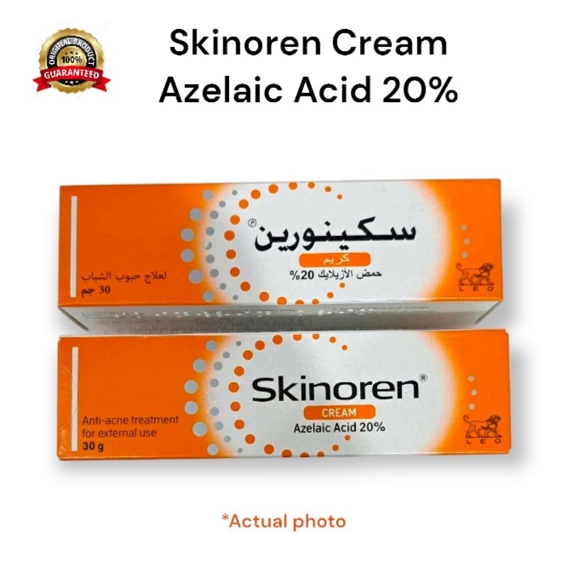 Skinoren Cream 30g Tube Azelaic Acid 20% | Shopee Philippines