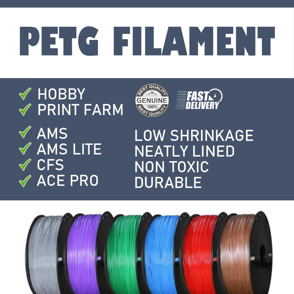 【25 Colors】 3D Printer PETG Filament PLA ABS TPU 1KG 1.75 mm Filament ...