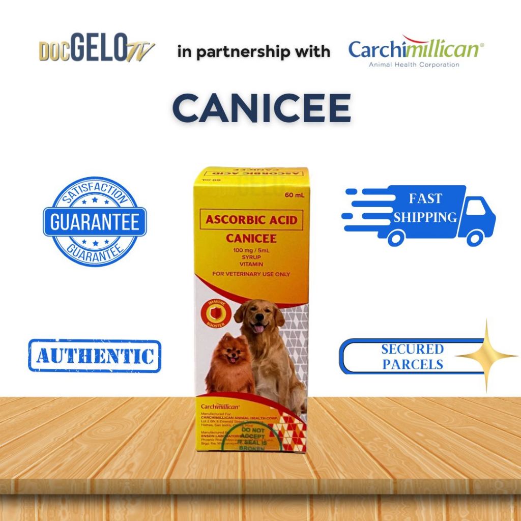 CANICEE ASCORBIC ACID VITAMINS FOR DOGS AND CATS 60ML | Shopee Philippines