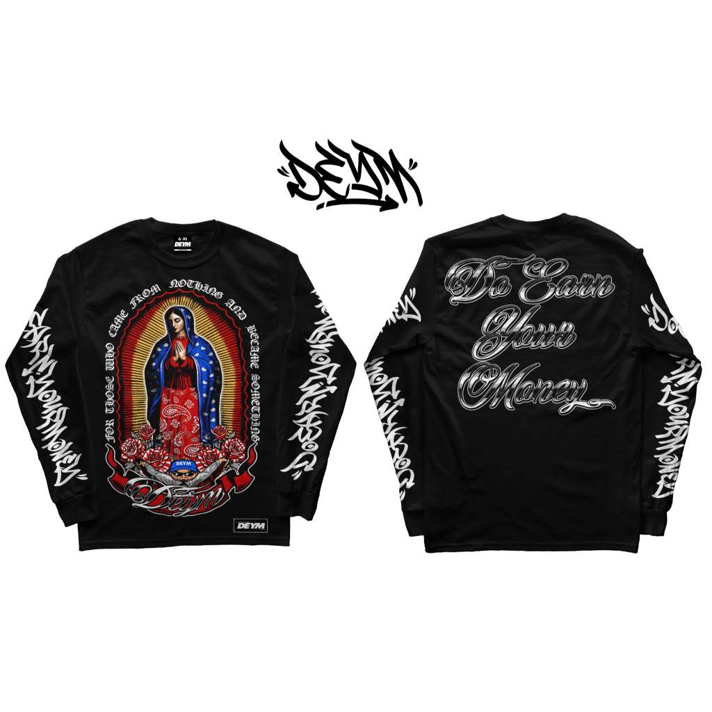 LongSleeve Guadalupe | DEYM Clothing | Shopee Philippines