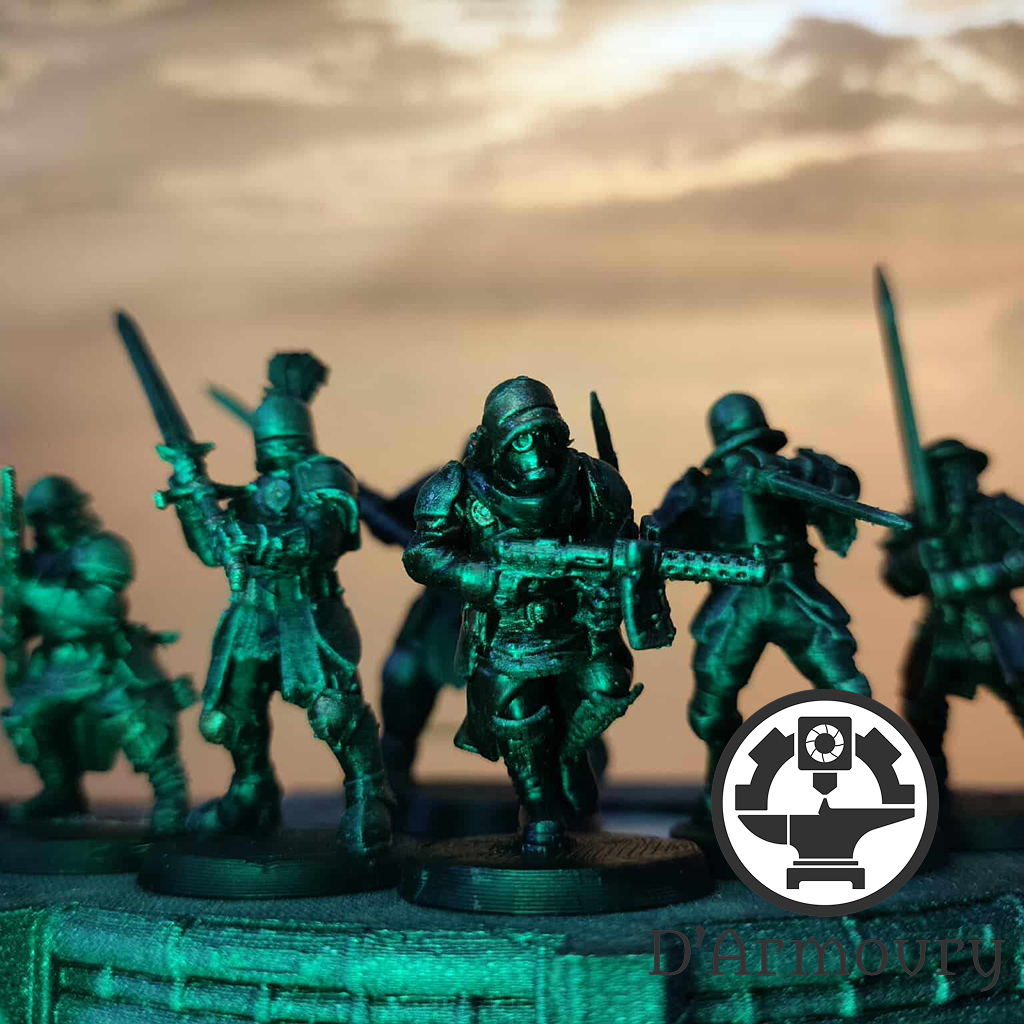 Holy Trench Troopers FDM 3D print "Red Brigade Update" (PLEASE READ ...