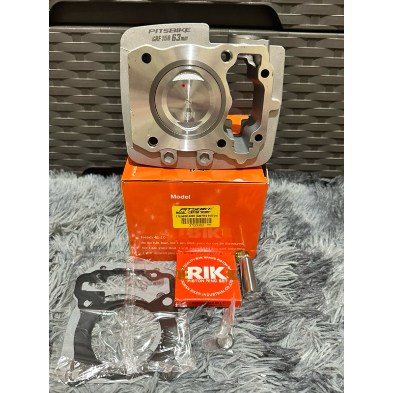 PITSBIKE BLOCK 63mm CRF 150 | XR 150 Complete set Plug n play | Shopee ...