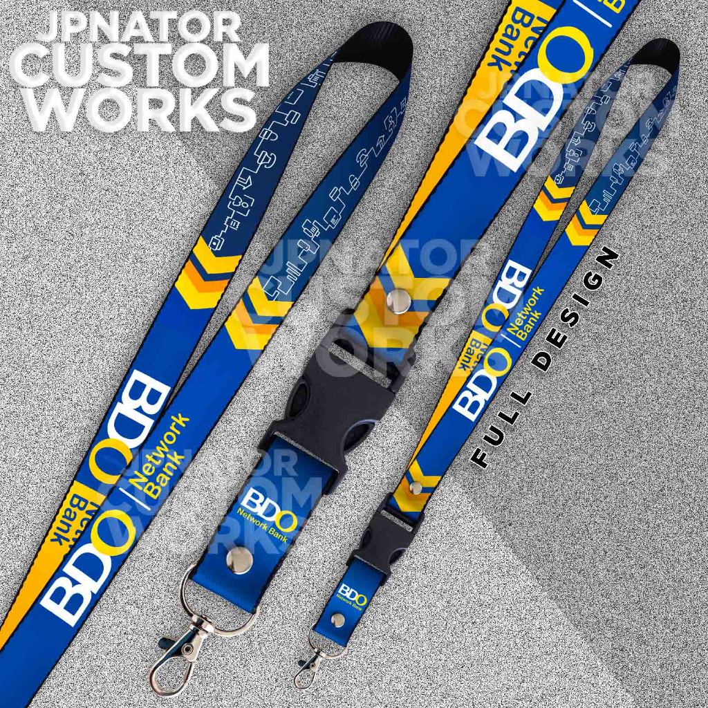 BDO Lanyard | BDO Newtork Bank | BDO ID Lace | Shopee Philippines