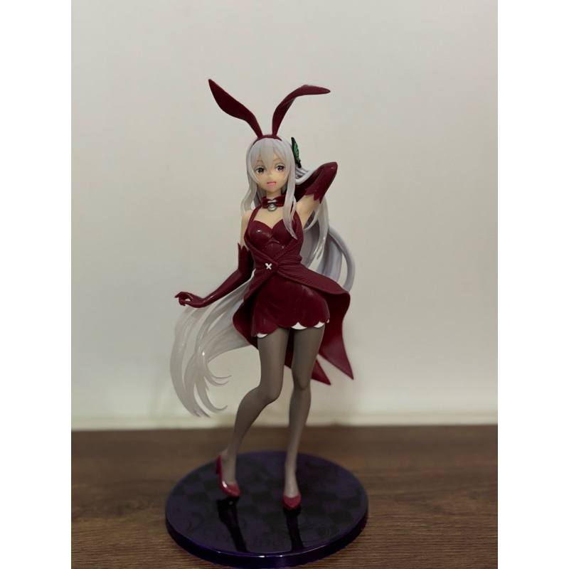 Authentic Taito Exclusive Limited Edition Re:Zero Echidna Maroon Bunny ...