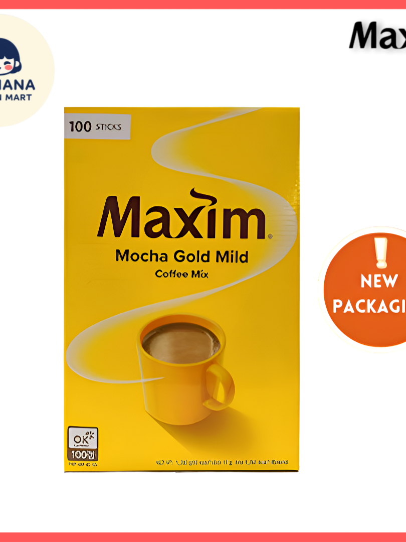 Maxim Coffee Mix 1 box 100's - MOCHA,WHITE,ORIGINAL MIX | Shopee ...