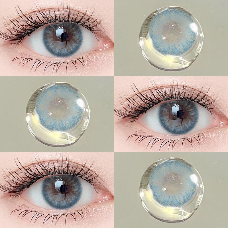 【NEW】Eyeshare Natural Contact Lens ALASKA Series Deep Sea Mermaid Blue ...