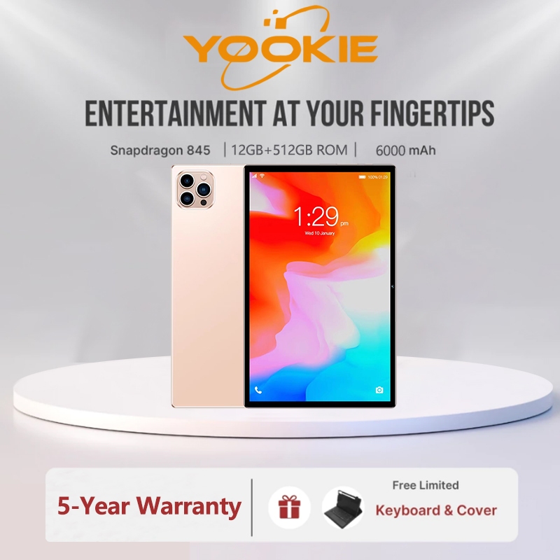 2025 Yookie Android Tablets With Keyboard Spark Tab 10 Inch Online ...