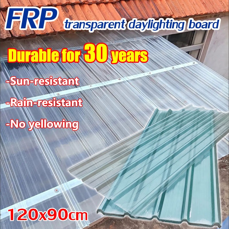 FRP Fiberglass Longspan RIB TYPE FRP daylighting board, sunshade, rain ...