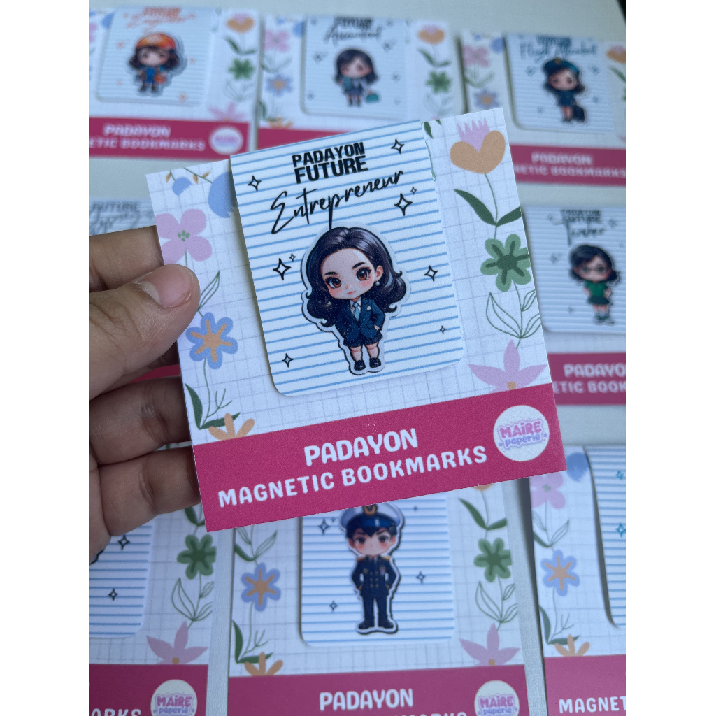 PADAYON MAGNETIC BOOKMARKS WITH CAREER/PROFESSION (PLS READ DESCRIPTION ...
