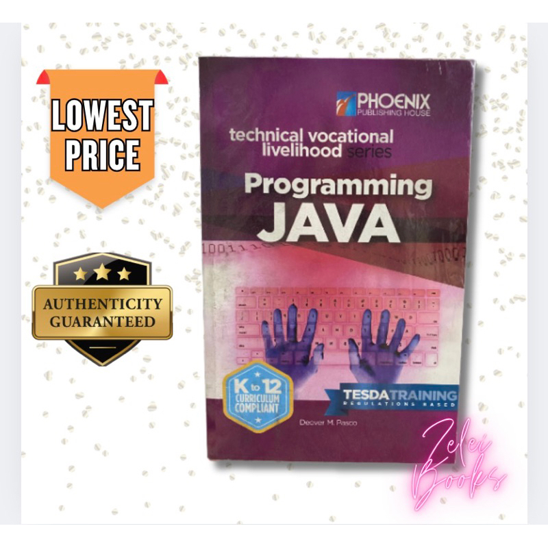 Technical Vocational Livelihood Programming JAVA Tesda Phoenix | Shopee ...