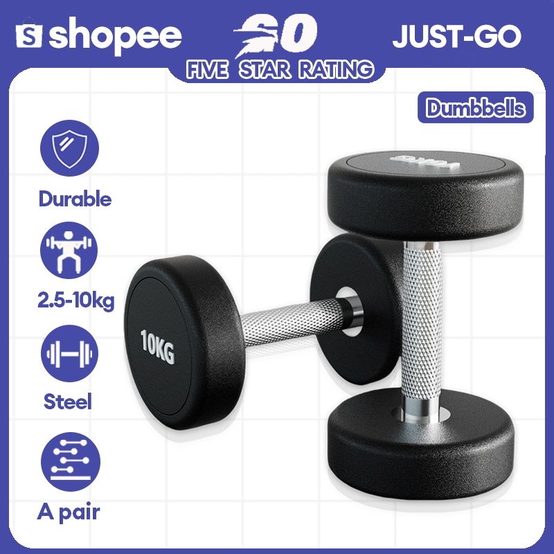 Dumbbell Set Weights Barbell Pair Detachable 2.5-10KG Weights Barbell ...