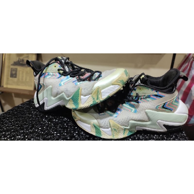 Qiaodan Battle Basketball Shoes pre loved ukay | Shopee Philippines