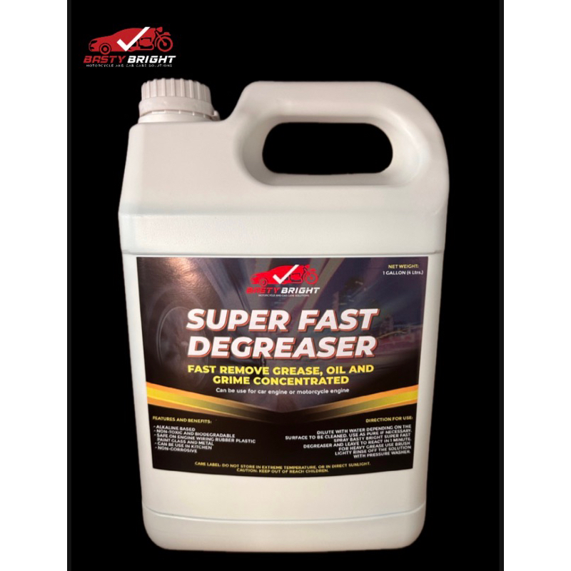 BASTYBRIGHT Super Fast Degreaser ALL PURPOSE (PREMIUM QUALITY) | Shopee ...