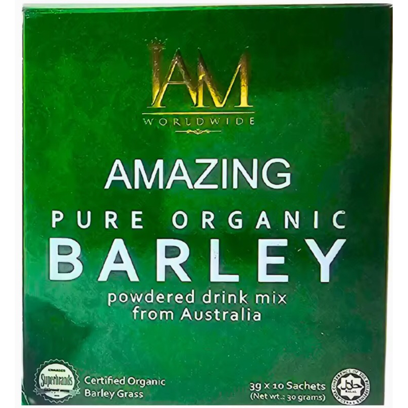 IAM Amazing Pure Organic Barley from Australia 10 Sachet per box ...