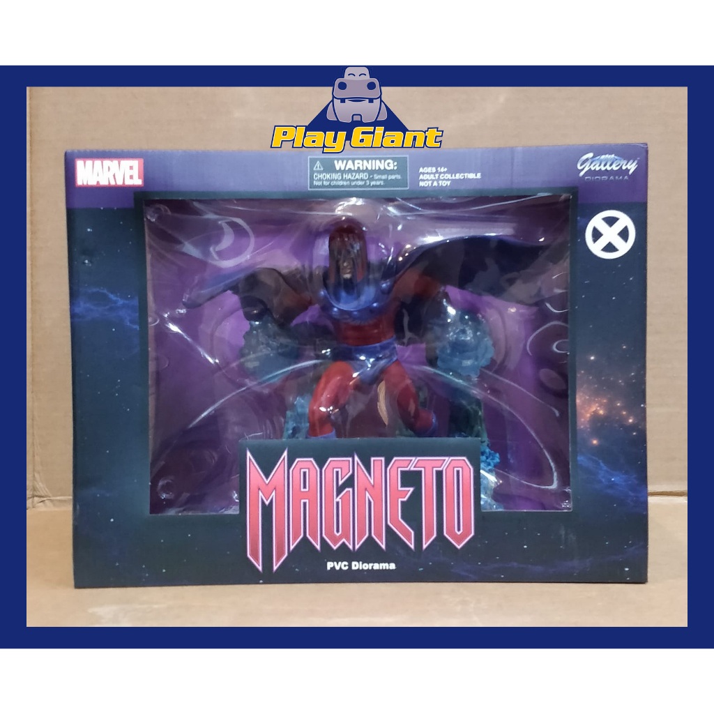 Diamond Select Toys Marvel Comic Gallery X-Men Magneto Statue | Shopee ...