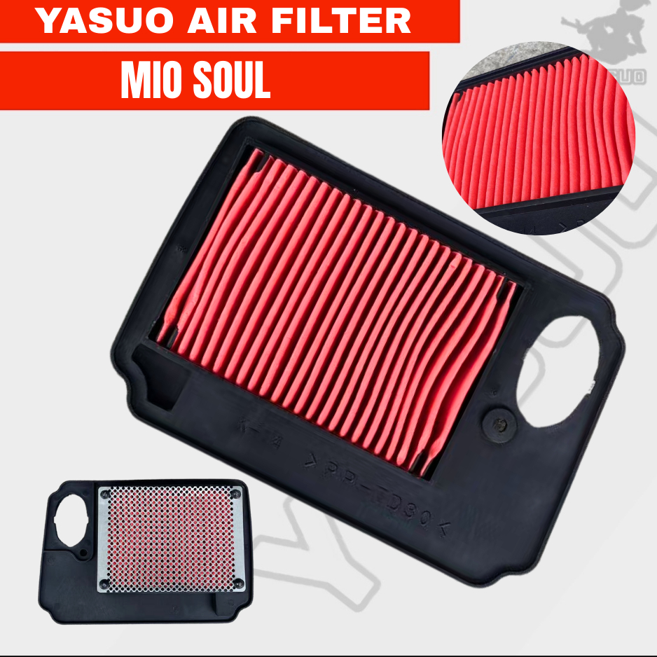 YASUO YAMAHA MIO SOUL CARB SOULTY FINO 115 Stock Air Filter High ...