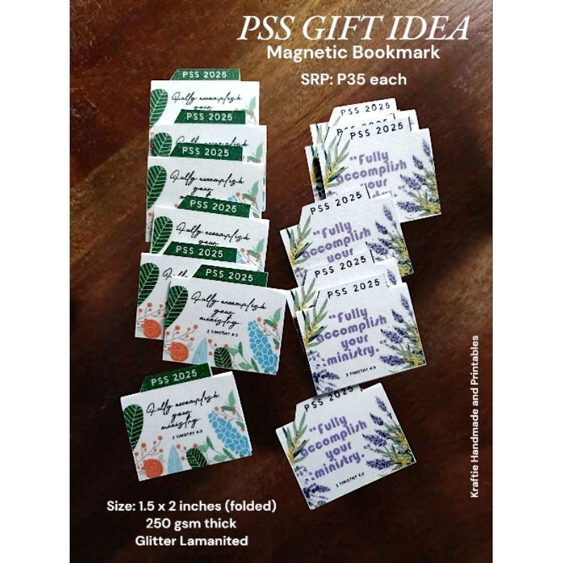 MAGNETIC BOOKMARK FOR JW PSS SOUVENIRS | Shopee Philippines