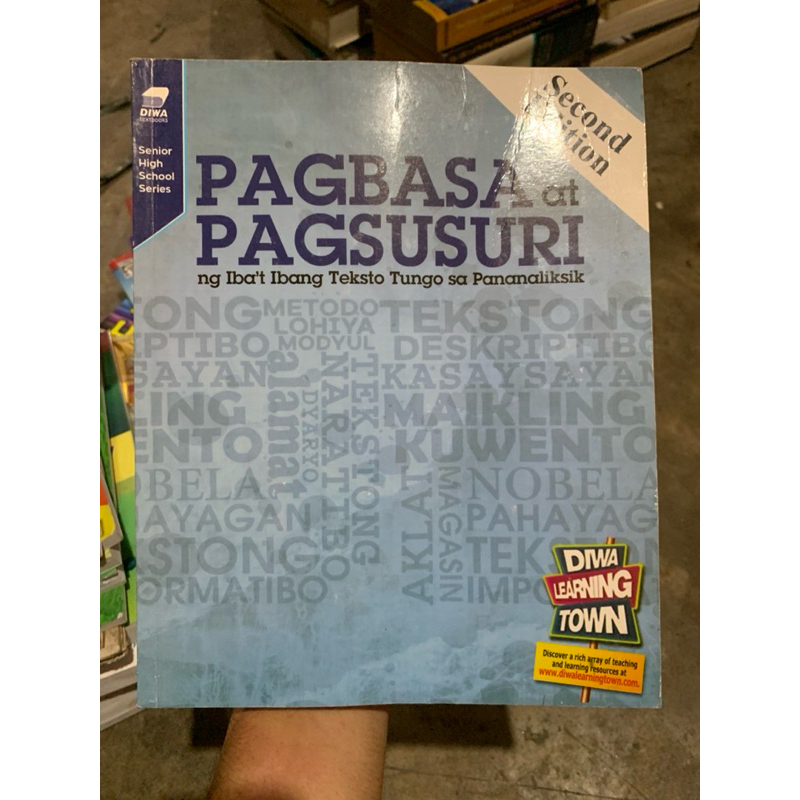 Pagbasa at Pagsusuri ng iba’t ibang teksto tungo sa pananaliksik second ...