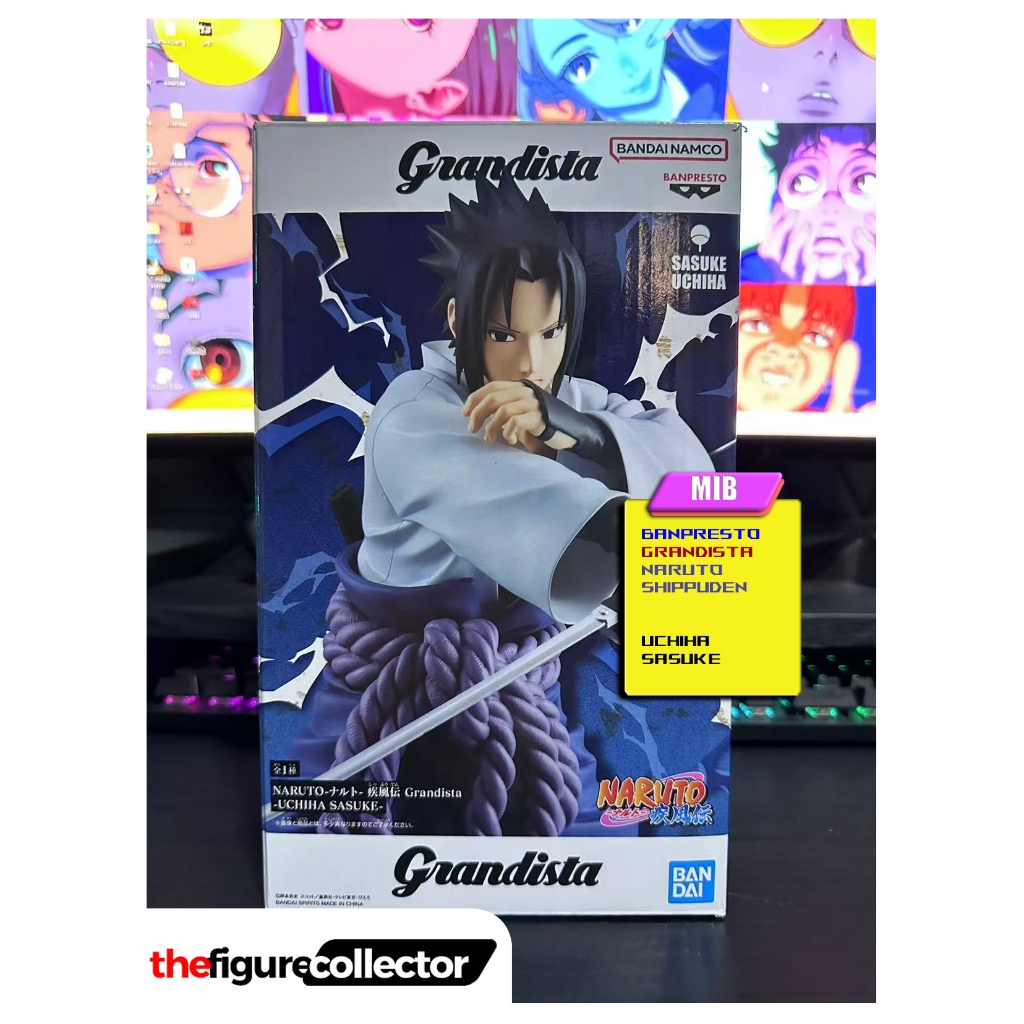 UCHIHA SASUKE [Authentic] BANPRESTO Grandista | Naruto Shippuden ...