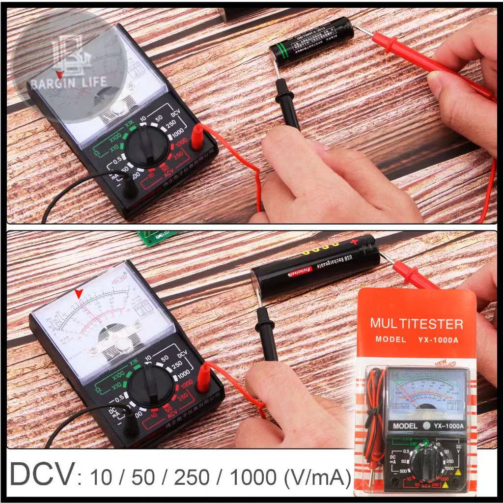 MULTI TESTER / MULTI METER MODEL YX-1000A | Shopee Philippines