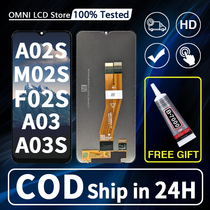 LCD For Samsung A03 / A03S / F02S / M04 / M02S/ A02S / A04E set full ...