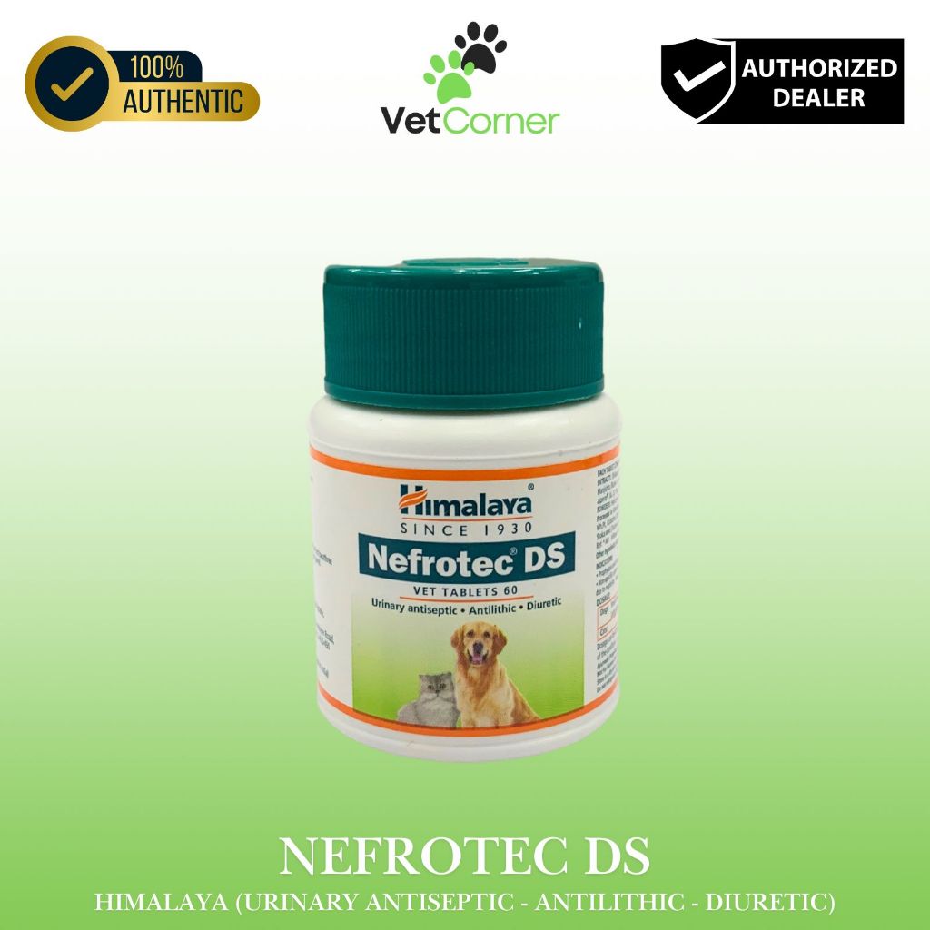 Nefrotec DS - Himalaya (Vet Tablets 60) | Shopee Philippines