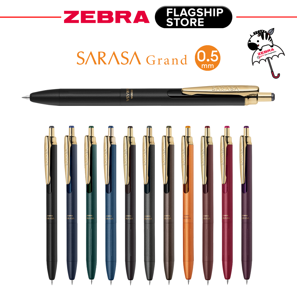 Zebra Sarasa Grand 0.5mm P-JJ57 Metal Barrel (1pc) | Shopee Philippines