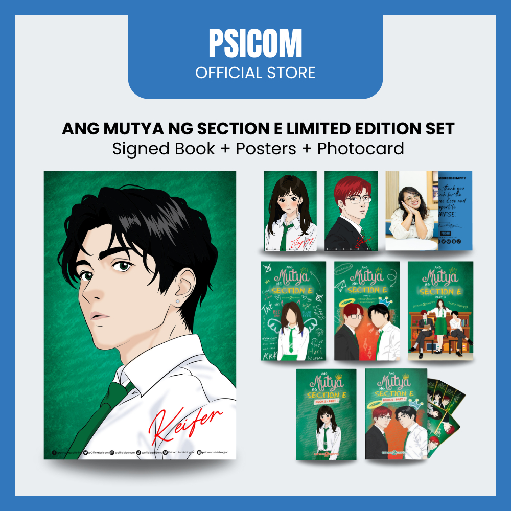 Psicom - [LIMITED EDITION] Ang Mutya ng Section E Signed Book + Posters + Eatmore2behappy ...
