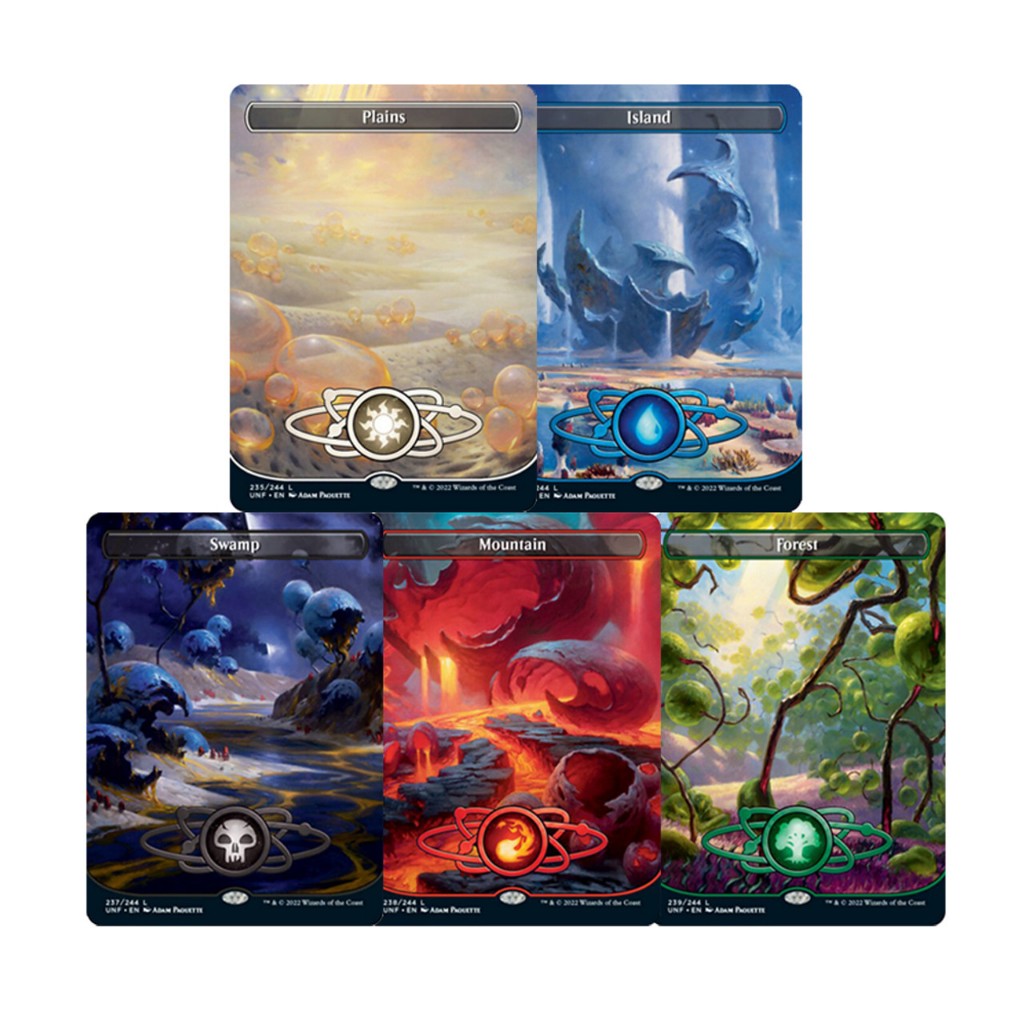 FULL ART BASIC LANDS Unfinity UNF MTG Magic the Gathering | Shopee ...