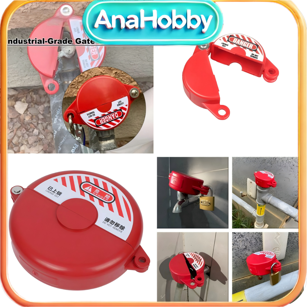 Standard Gate Valve Lockout Device Industrial Pipeline Shutdown Disc ...