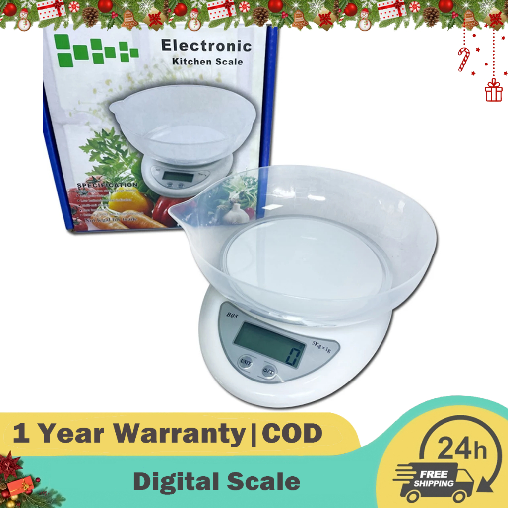 Digital Kitchen Small Scale With Container Food Weighing Scale Digital ...