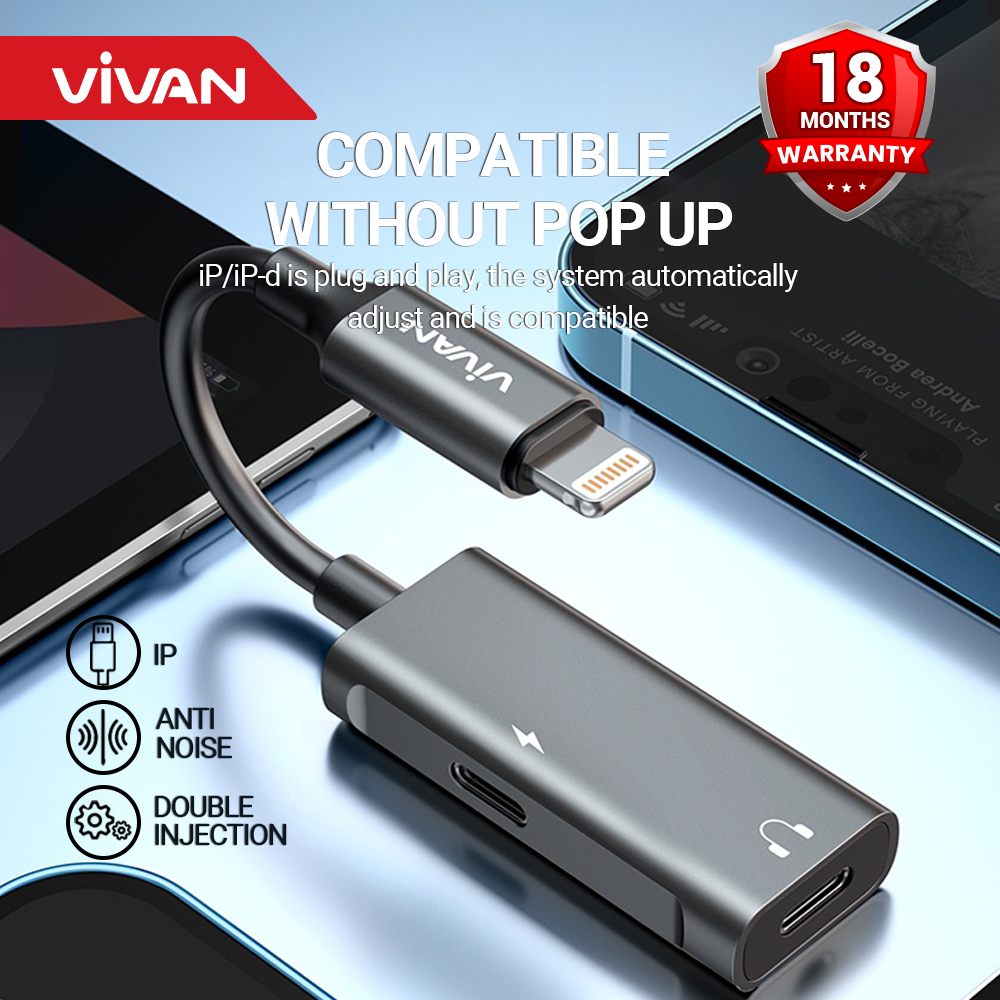 VIVAN VAL02 Audio Converter Adapter Dual Ip (L) Interface Noise ...