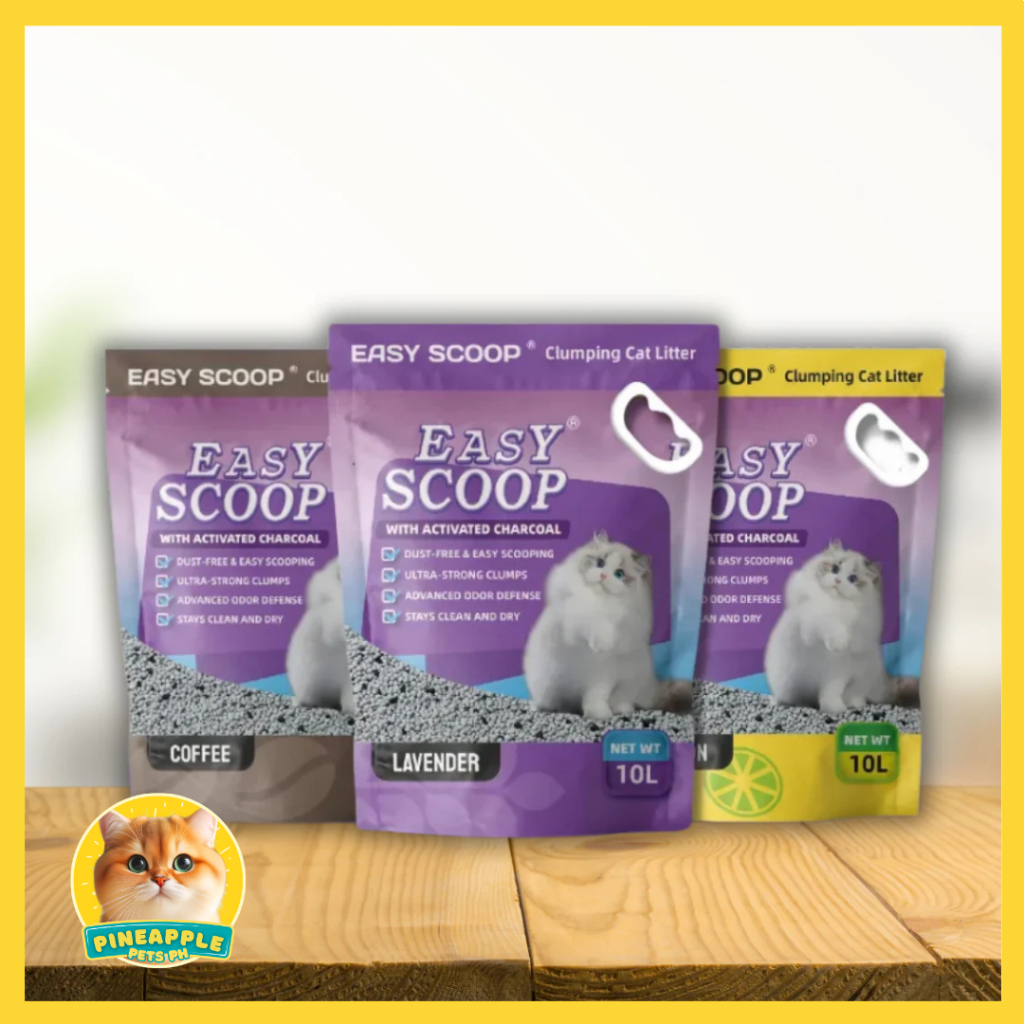 EASY SCOOP CAT LITTER SAND 10L | Shopee Philippines