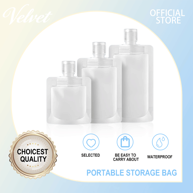 30ml/50ml/100ml Travel Bag Fluid Makeup Pouch for Toiletry Lotion ...