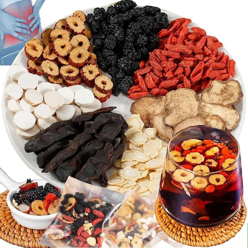 Ginseng Five Treasure Tea Kidney Tea Formula Ginseng Five Treasure Tea ...