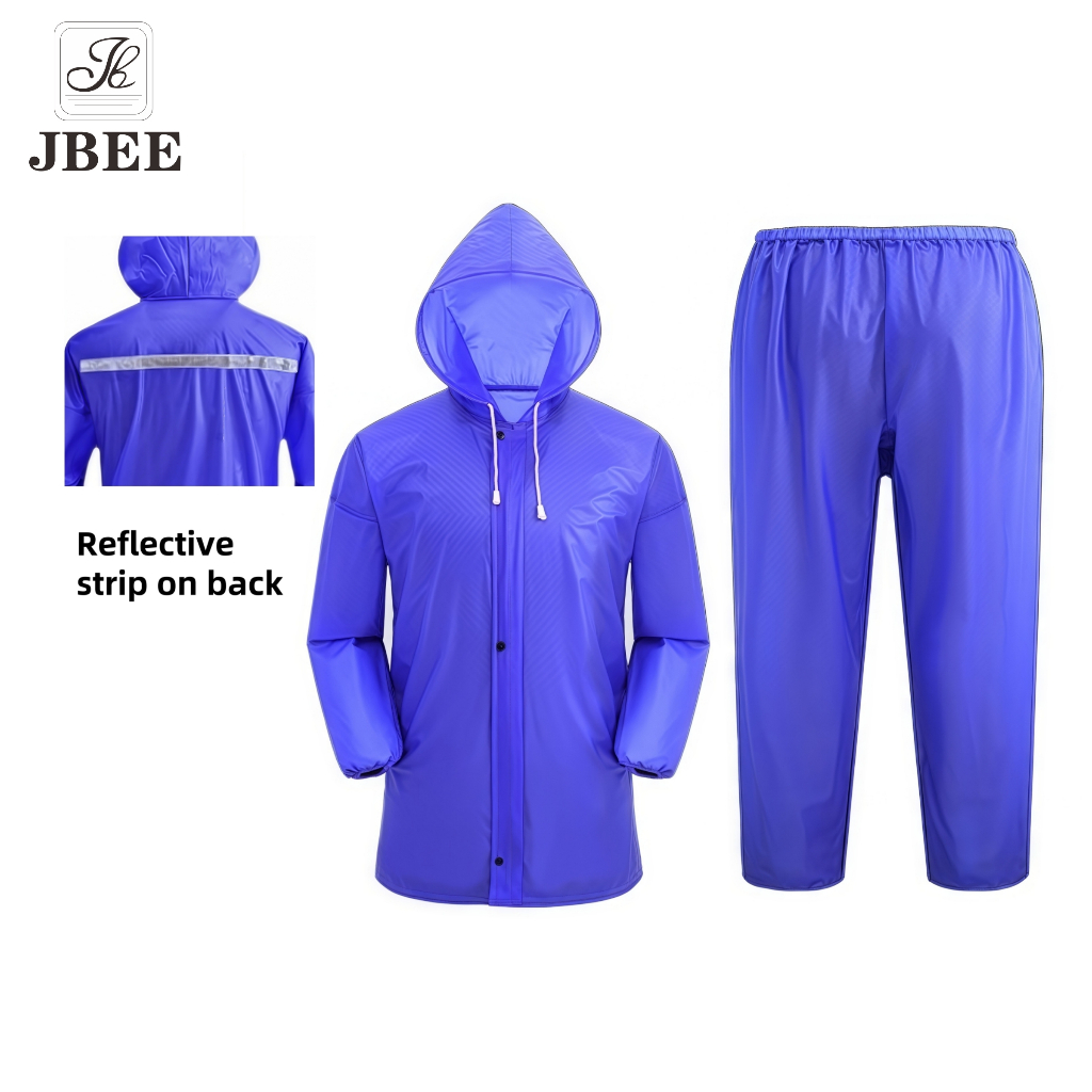 JBEE Outdoor RainCoat Suit hiking bike motorcycle rain coat unisex ...