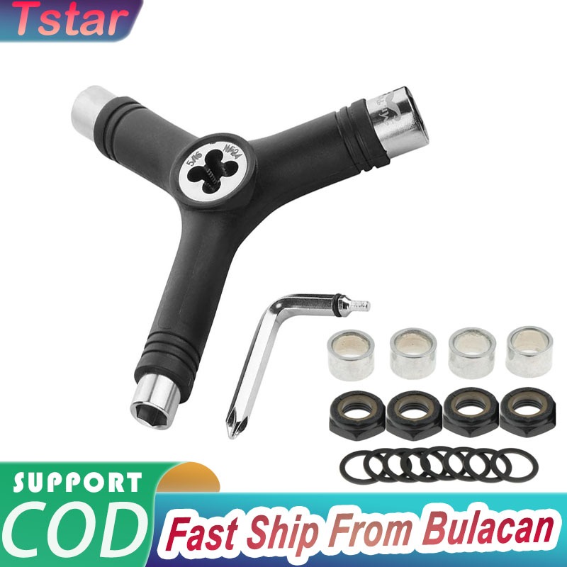 Skateboard Wrench Tool All in One Skateboard Nuts Y and T Tool for ...