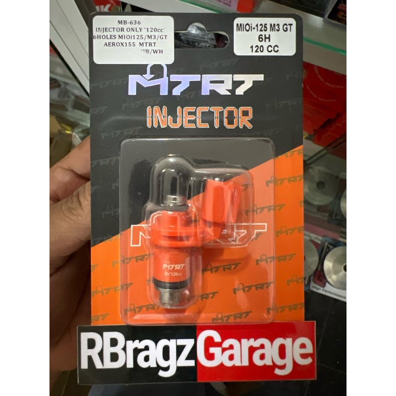 MTRT Injector 6Holes 120cc - Mio i 125 / M3 / GT / Aerox | Shopee ...